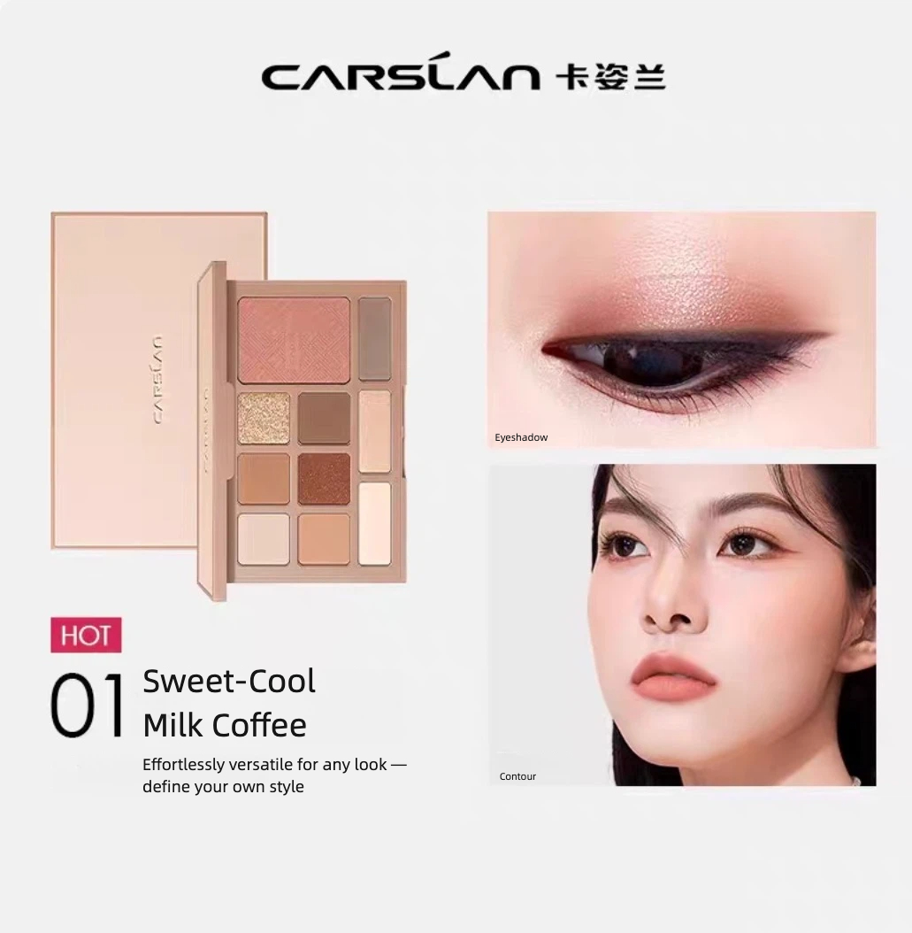 Carslan Professional Eyeshadow Palette for Glam Looks | Yunova