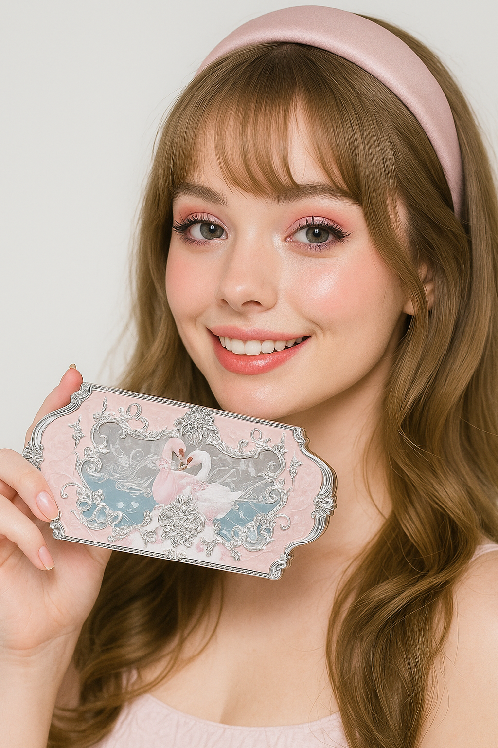 Flower Knows Swan Ballet 6-Color Makeup Palette - Yunova